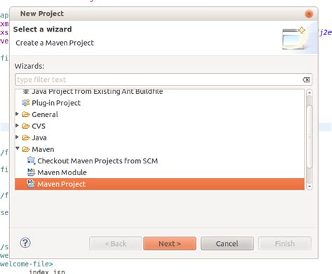 Create The Maven Project In Eclipse