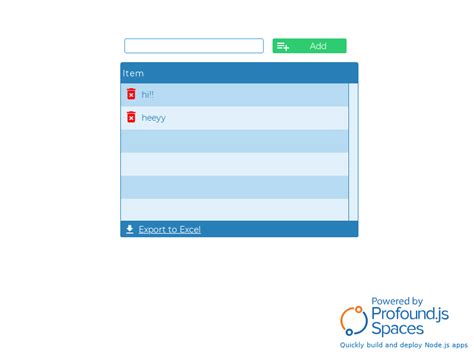 Profound Js Spaces Simple To Do List Low Code