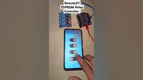 Esp8266 Relay Controller Made With Remotexy Apps Esp8266project Diy Arduino Iot Youtube