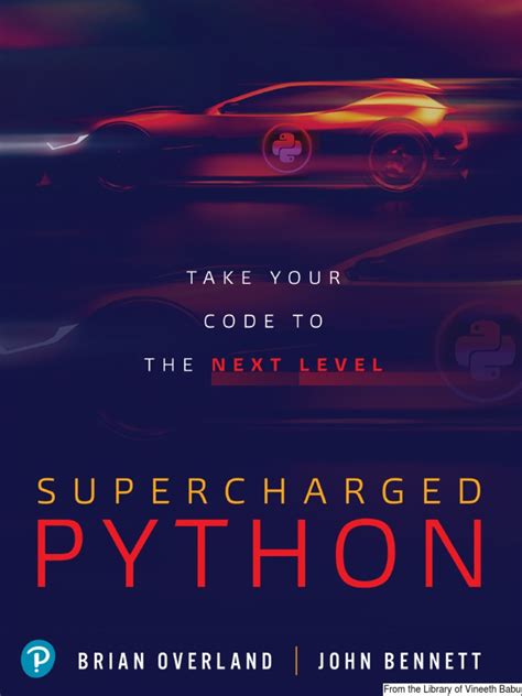 Supercharged Python Take Your Code To The Next Level Pdf Regular