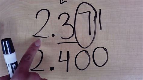 5 2c Rounding Decimals Youtube