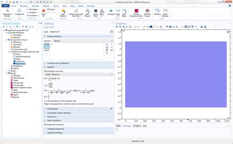 Software Comsol Particle Tracing Module 6 3