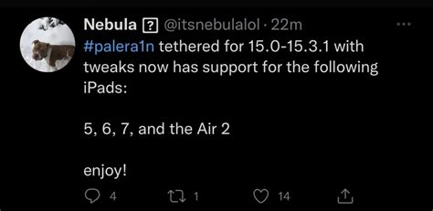 Developer Focused Palera1n Checkm8 Based Ios 15x Jailbreak Now
