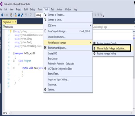 Automation Tutorial Setup Selenium In Visual Studio