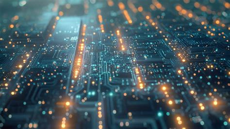 A Detailed View Of The Intricate Patterns And Components Of A Computer