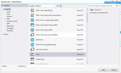 How To Create Web API In ASP Net MVC