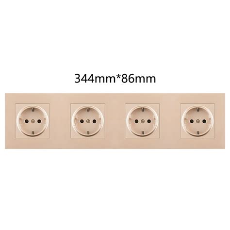Eu Europe Wall Power Socket Home Plug Socket Elect Vicedeal
