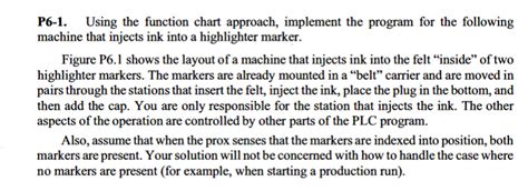 solved p6 1 ﻿using the function chart approach implement