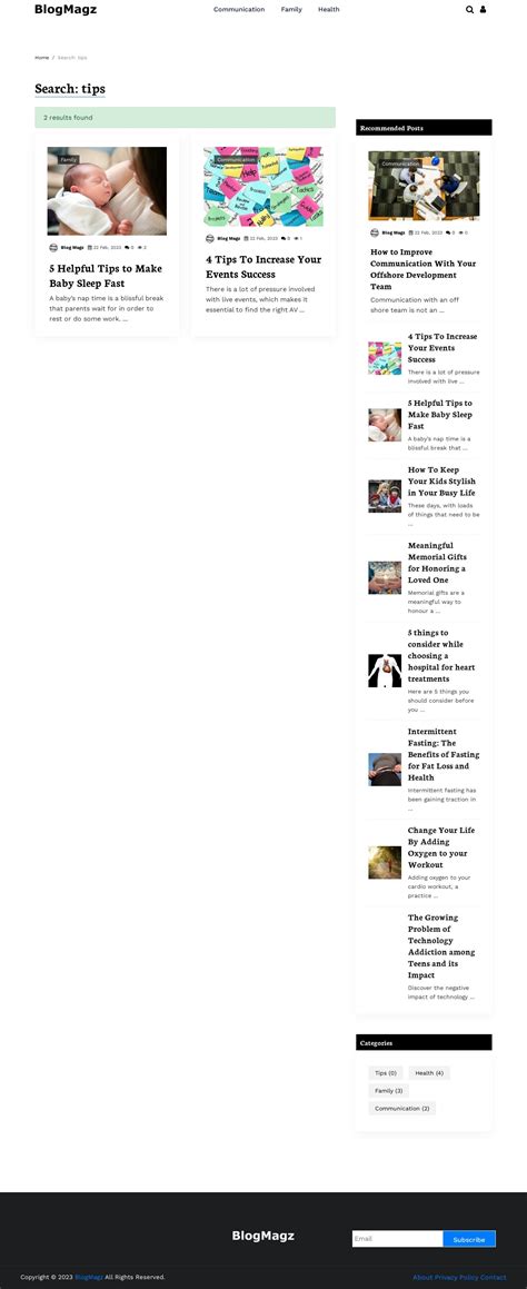 Blogmagz Php Script By Techrobot Codester Blogmagz Php Script By Techrobot Codester
