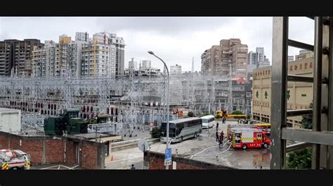 影／萬隆變電所爆炸起火 雙北多處停電台電搶修中 生活 聯合影音