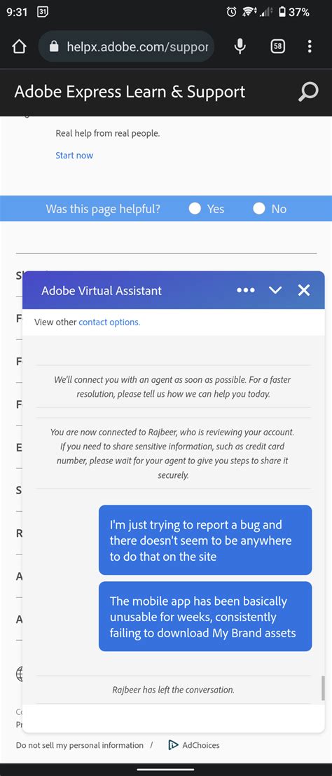 The Mobile App Has Been Practically Unusable For W Adobe Community