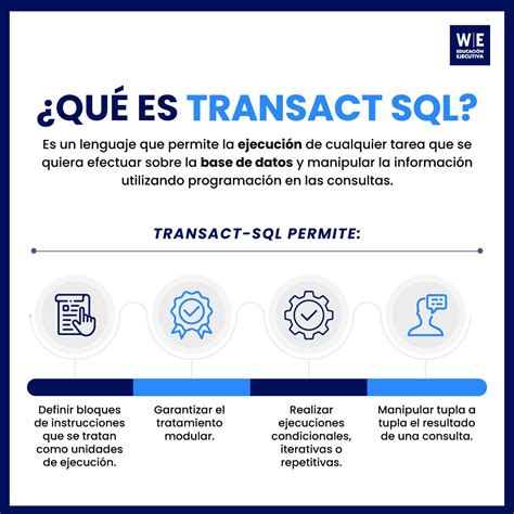 Transact Sql T Sql Es Un Lenguaje De Programación Utilizado Para