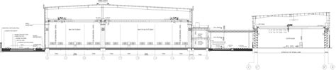 Factory Building Wall Sheeting Detail In Elevation Autocad Dwg Drawing