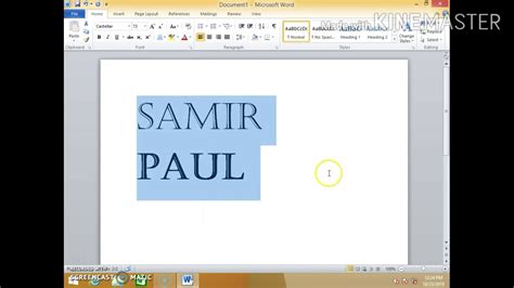 Microsoft Word Tutorial Youtube