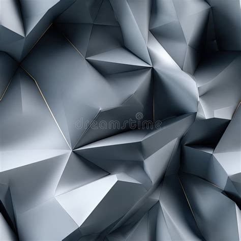 Low Poly Gray Geometric Shapes Create An Abstract Background Perfect For Modern Presentations