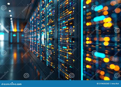 Digital Backdrop For Tech Operations Neural Networks Data