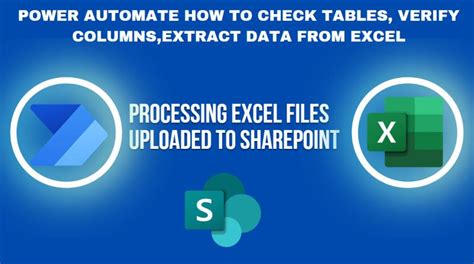 Power Automate How To Check Tables Verify Columnsextract Data From Excel Heba Kamal
