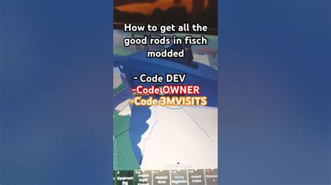 All The Codes On Fisch Modded Youtube