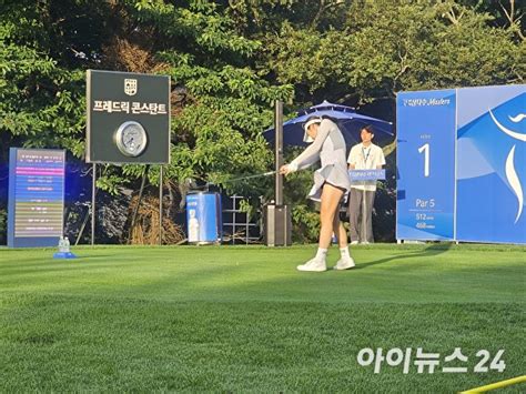 〔포토〕제11회 제주삼다수마스터스 손예빈·조혜림·홍진영2 첫 조 티업~