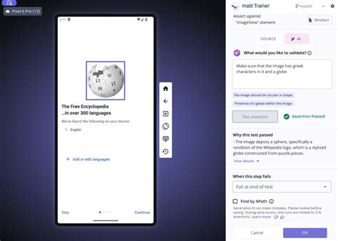Genai Assertions Mabl Help