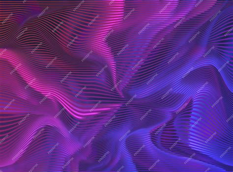 Premium Vector Vector Warped Lines Background Twisted Stripes