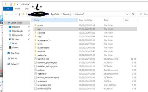 Please Help Me R Minecraft Some Of My Folders Have Randomly
