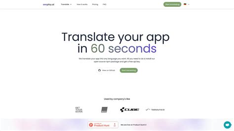 Effortless AI Powered Website Translation Weploy Ai Creati Ai