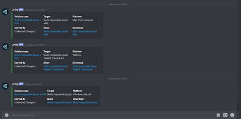 Continuous Integration Using Unity Cloud Build Deadly Apps