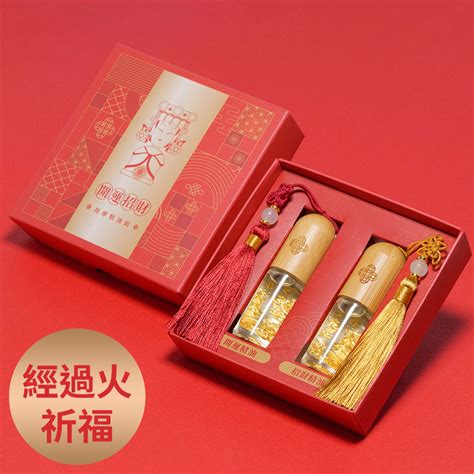 大甲媽聯名 招財開運金箔精油組 愛迪莫鈦鍺