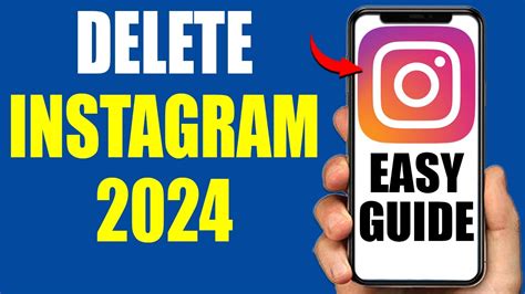 How To Delete Instagram Account YouTube
