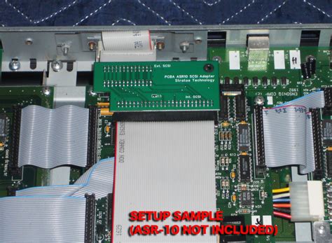 Stratos Technology Ensoniq Asr 10 Internal Scsi Conversion Kit With Sd Card Reader Sd
