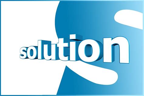 Solution Problem · Free Image On Pixabay