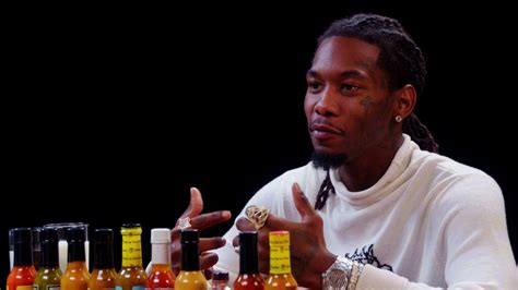 Hot Ones Staffel 8 Folge 6 Offset Screams Like Ric Flair While Eating Spicy Wings