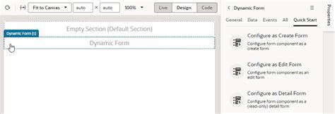Add A Dynamic Container To A Page