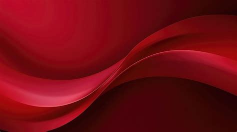 Premium Ai Image Red Abstract Line And Wave Gradient Background