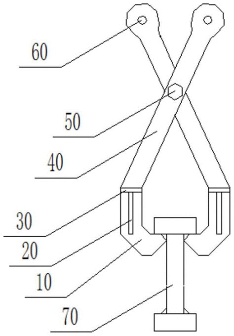 用于焊接H型钢的平衡吊具的制作方法