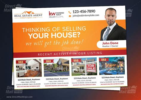 Eddm Real Estate Postcards 30 Templates For Realtors ⭐⭐ Real