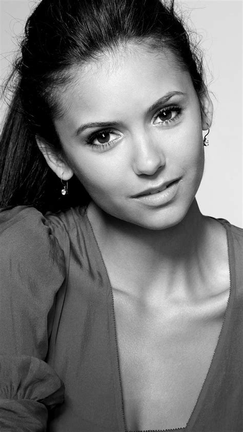 Best Images About Nina Dobrev In Black And White On Pinterest Teaching Writing Vampire