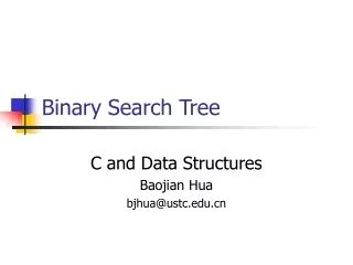 PPT Interactive Binary Search Tree Demo PowerPoint Presentation Free