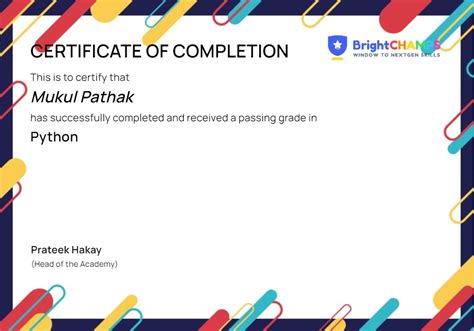 Mukul Pathak On Linkedin Python Programming Brightchamps Learning Certification Techskills