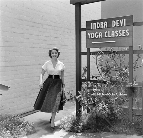 A Student Walks To Indra Devi Yoga Studio In Hollywoodcalifornia News