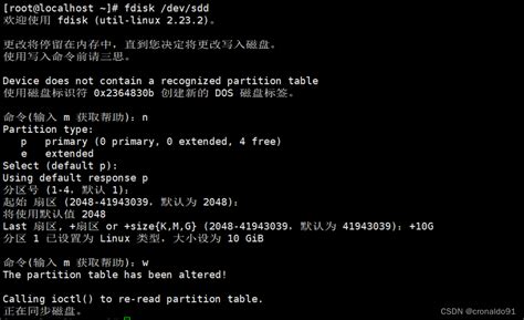 linux系统管理：磁盘与文件系统管理2 exclusively mounted filesystem csdn博客