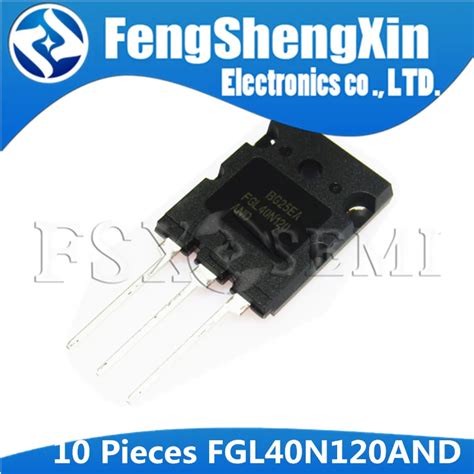 10pcs/lot Fgl40n120and 40a/1200v 40n120 Fgl40n120 To-3pl Fgl40n120andtu ...