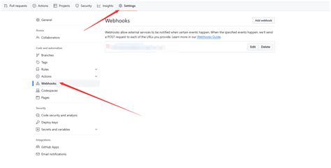Github使用webhook功能实现自动更新 梦想博客