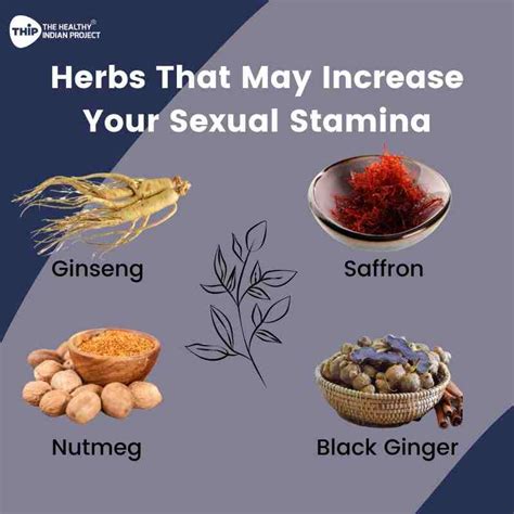 Which Herbs Help To Increase Sexual Stamina Thip Media