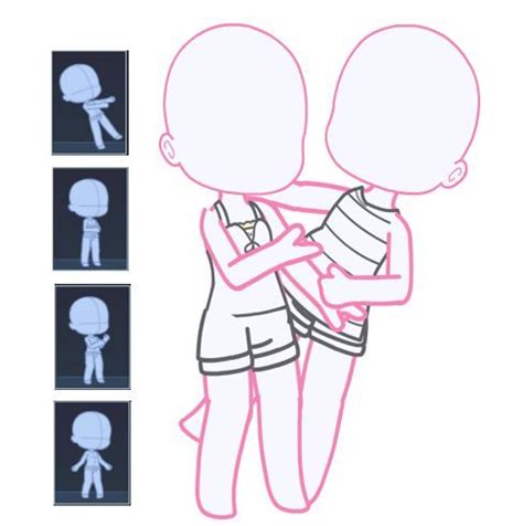 Gacha Club Custom Poses For Couples