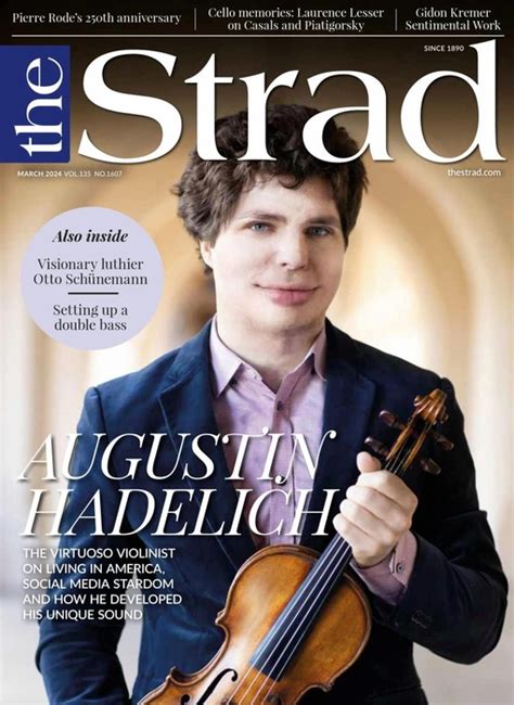 The Strad Issue 1607 March 2024 Pdf Download Free