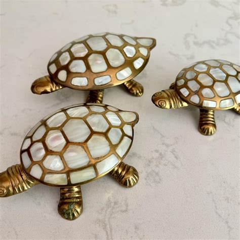 Brass Turtles Etsy