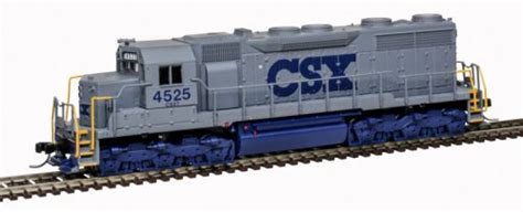 N Atlas 40005757 Sd35 Silver Csx Rd 4525 Dcc Ready Pnp Trains