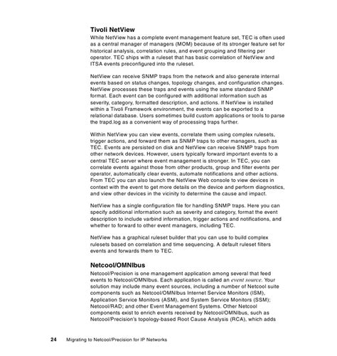 migrating to netcool precision for ip networks best practices for m…